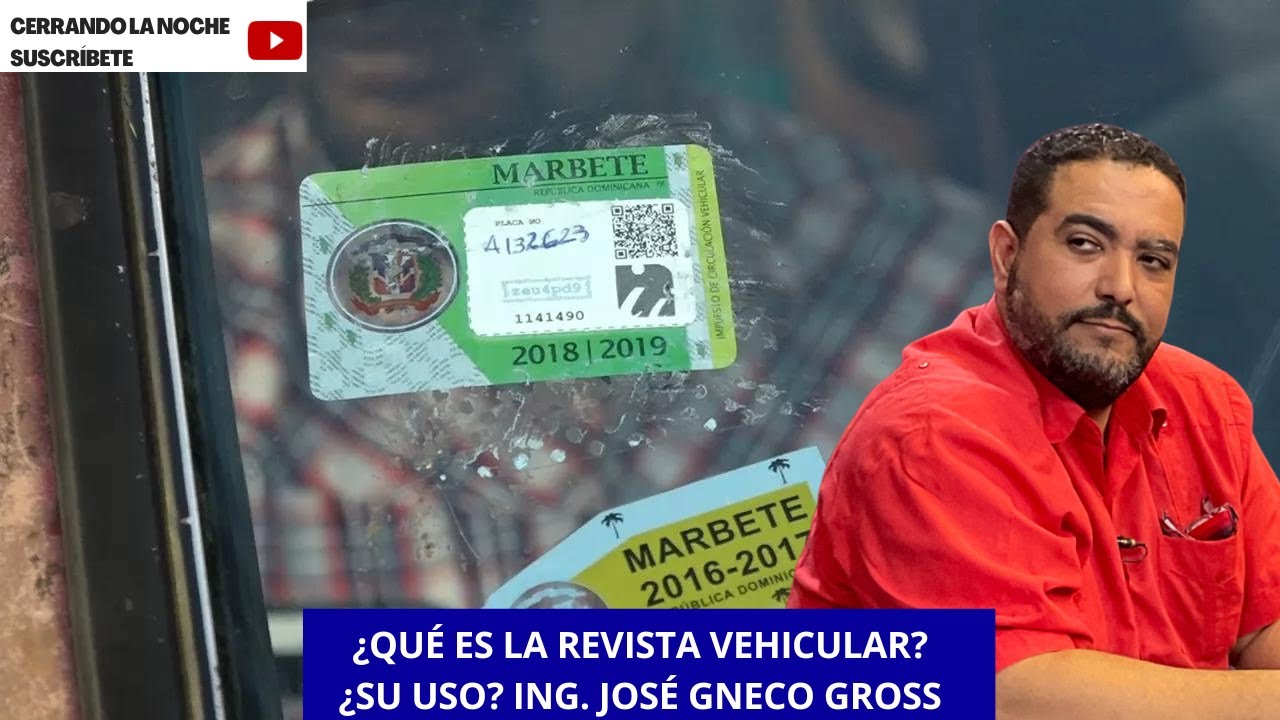 ¿QUÉ ES LA REVISTA VEHICULAR? ¿SU USO? ING. JOSÉ GNECO GROSS - YouTube