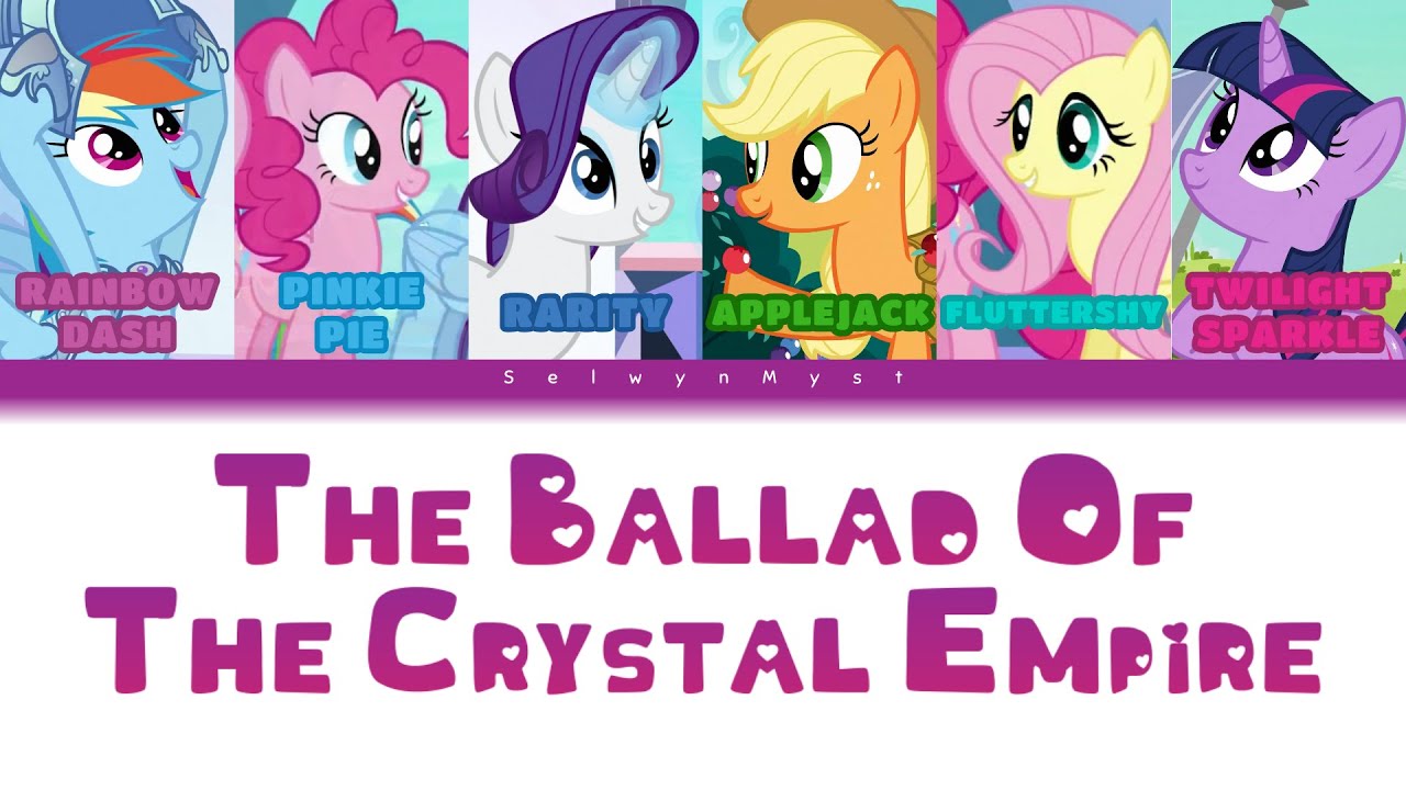 MLP ~The Ballad of the Crystal Empire~ {Color Coded Lyrics} - YouTube