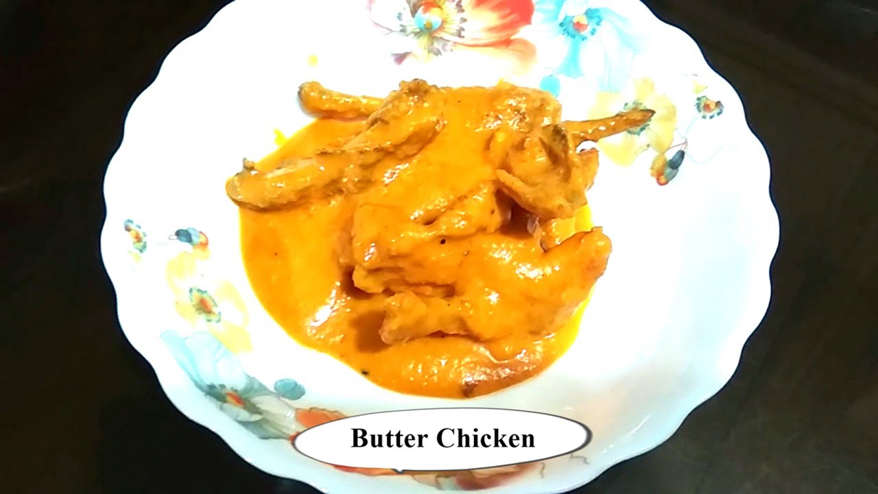 How to make Bengali style Butter chicken - YouTube