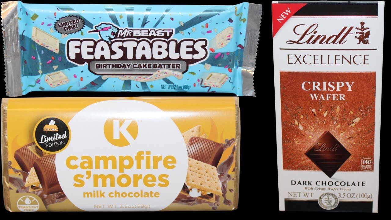 MrBeast Feastables Birthday Cake Batter, Circle K Campfire S’mores ...