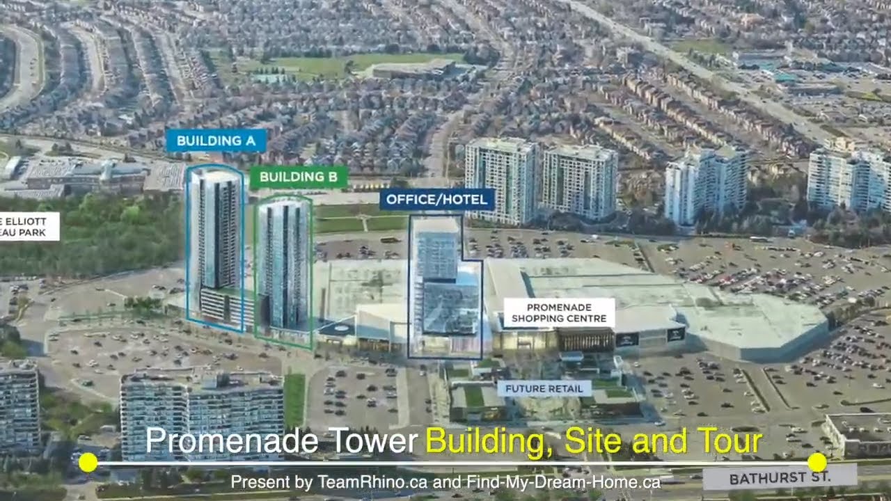 Promenade Park Tower-Building,Site,Tour(New Condo in Vaughan) - YouTube