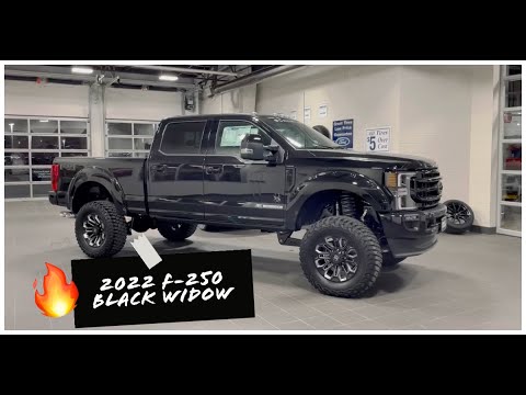 The 2022 F-250 Black Widow | Full Video | Recently Arrived to Ames Ford ...