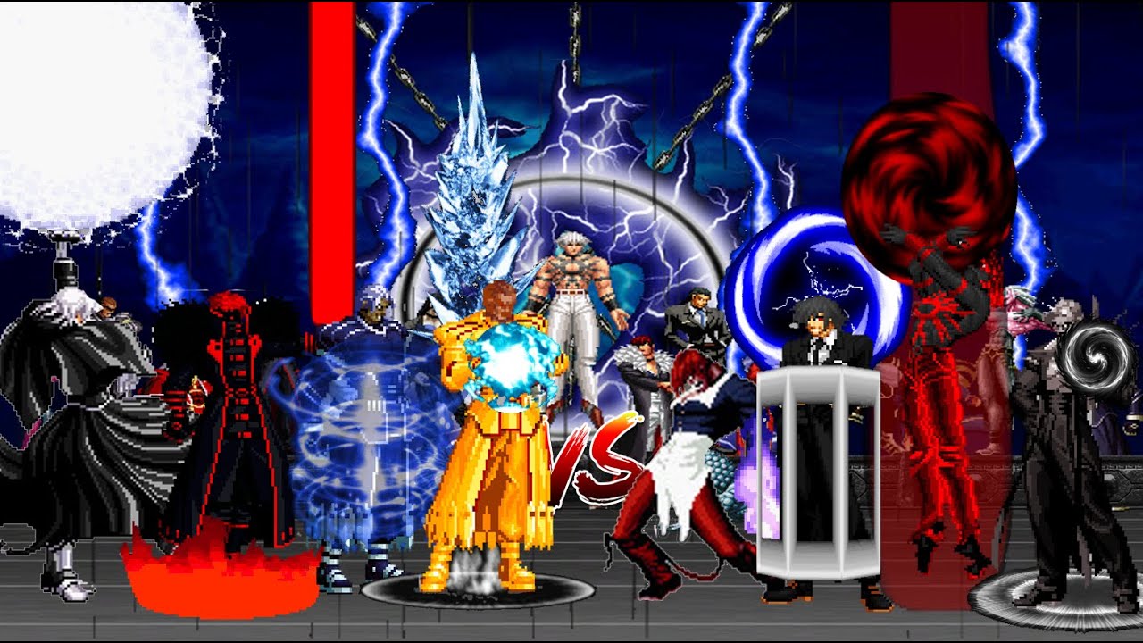 Mugen Ultra N.E.S.T.S Boss Team Vs Red Boss President_Rugal Team - YouTube