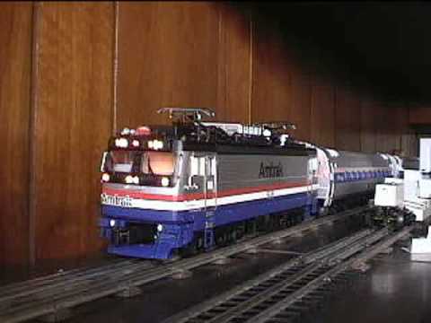 Test Track: MTH Amtrak AEM7 pt2 - YouTube