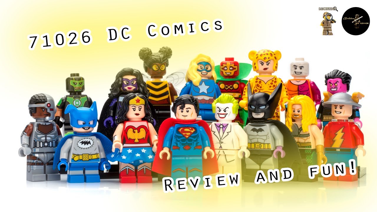 All LEGO DC Comics 71026 Collectible Minifigures with FUN Photos near ...
