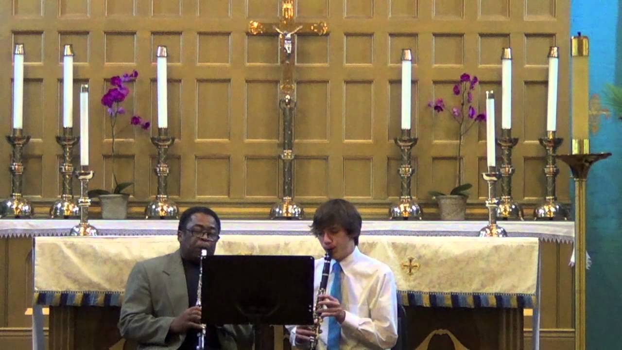 Clarinet Recital Part 1 - Kegelduett No. 5 - YouTube