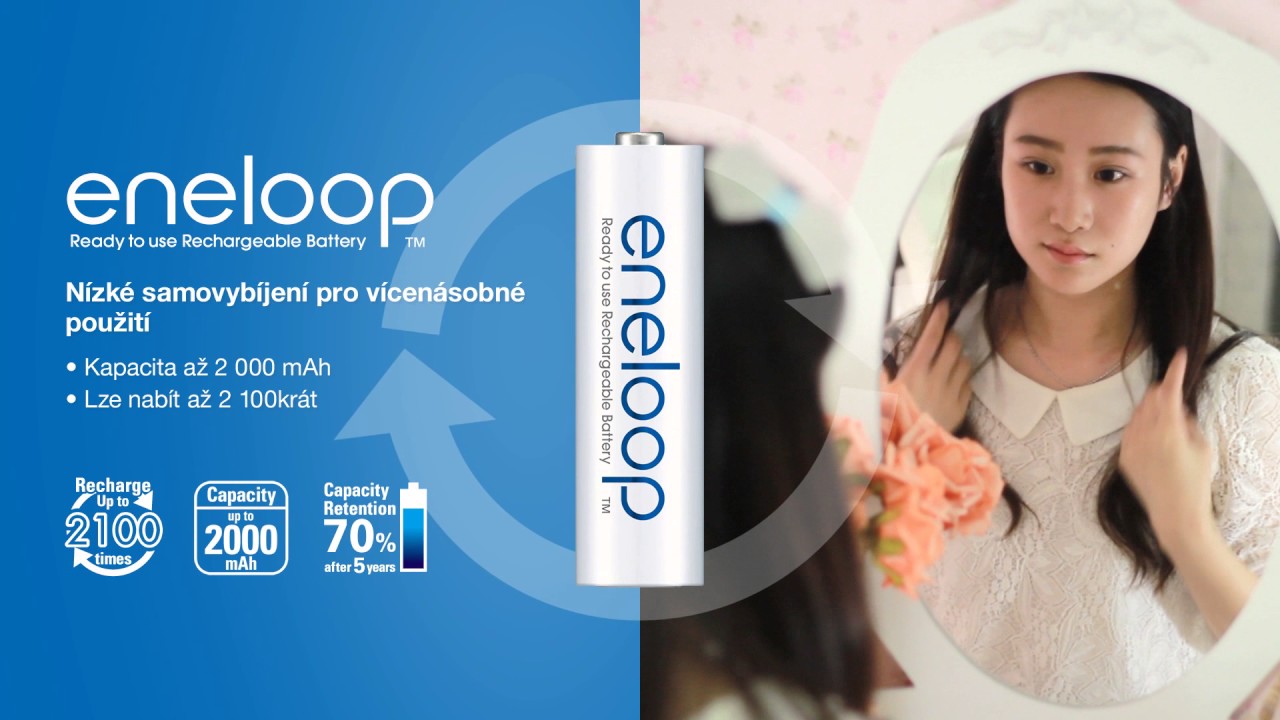 Co jsou baterie eneloop? - YouTube