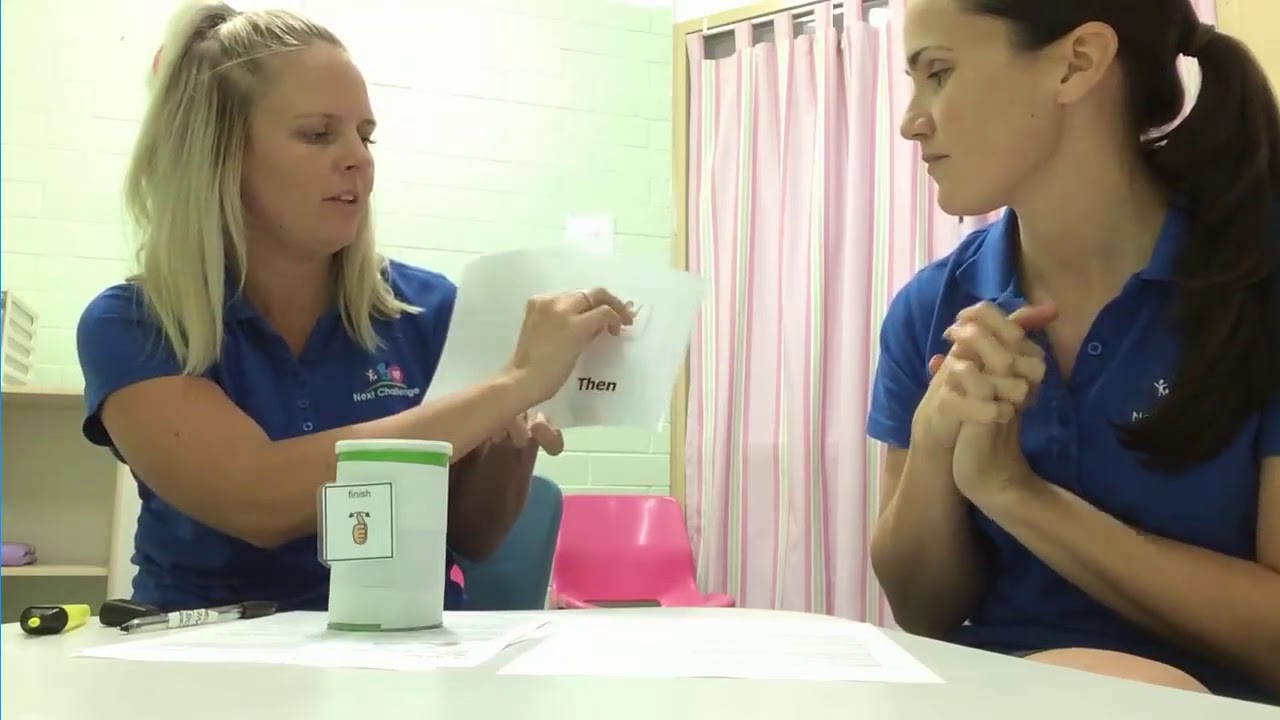 First Then strategy explanation - YouTube