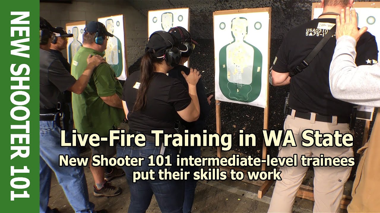 Live Fire Training in WA State - YouTube