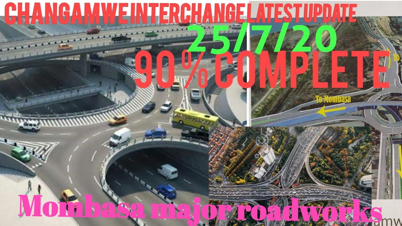 CHANGAMWE INTERCHANGE ,Latest and raw footage 25/7/20,90 percent ...