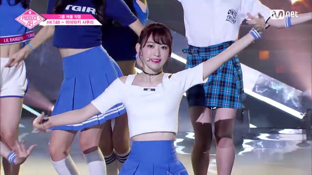 Miyawaki Sakura - I.O.I ♬ @ Group Battle | PRODUCE48 - YouTube