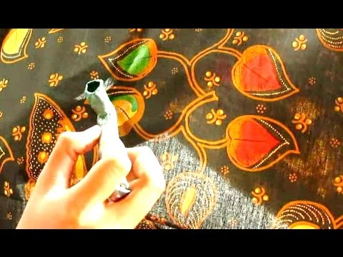 BATIK COLET The Making Process Colouring Dyeing - WORKSHOP Cara Proses ...