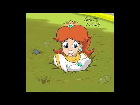 Daisy Sinking In Quicksand With Cartoon Sound Effects 2