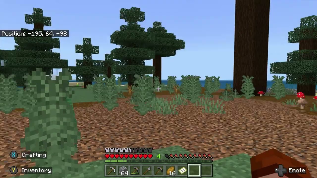 My hardest Minecraft challenge yet! Day 4 Finally done coal and fixing ...