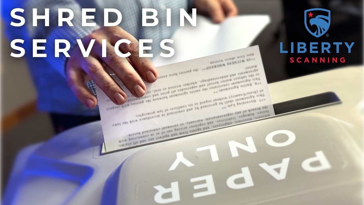 Liberty Scanning: Shred Bin Services - YouTube