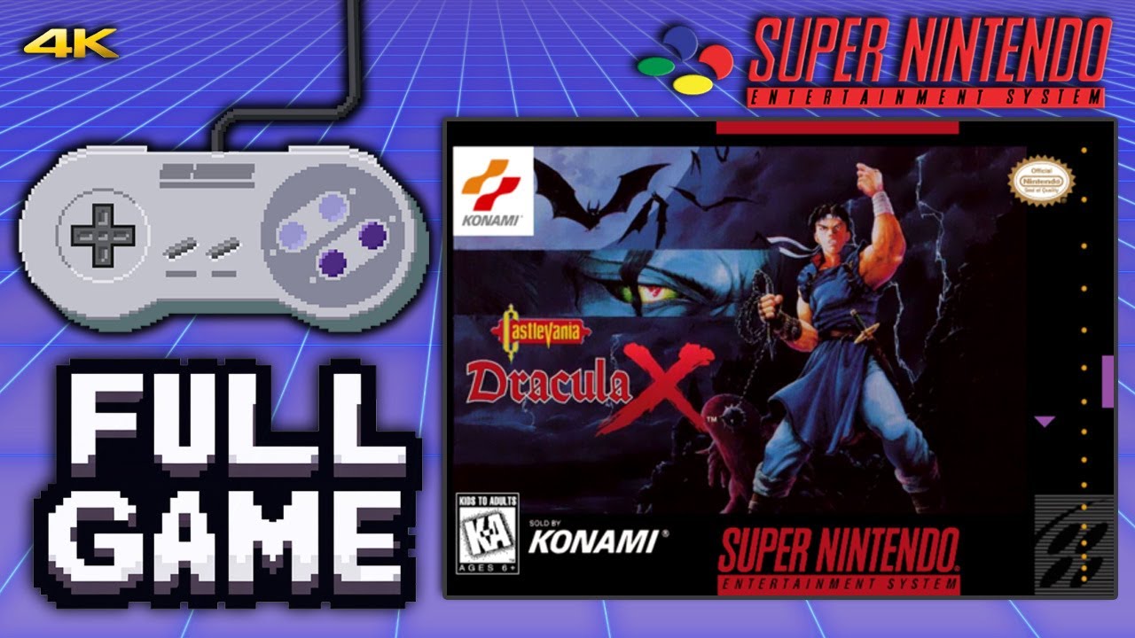 Castlevania: Dracula X (SNES) - Full Game Walkthrough / Longplay [4K60 ...