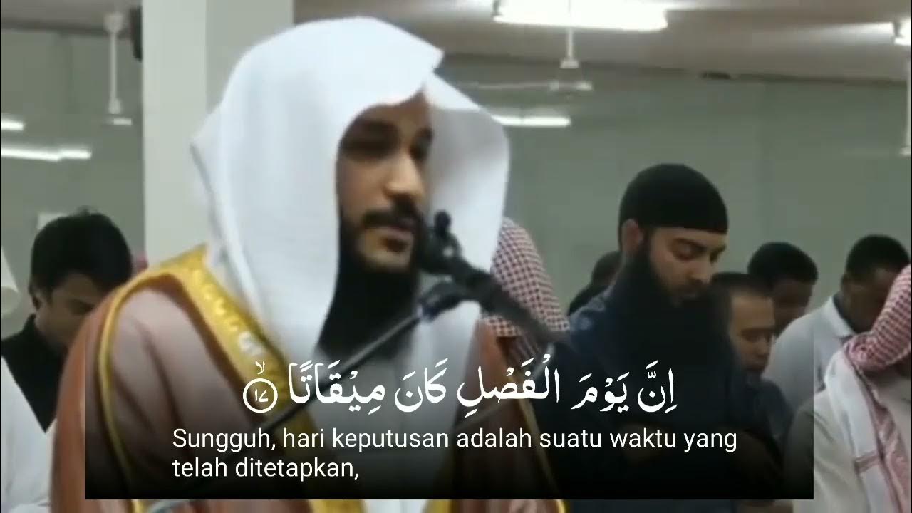Surah Al Fatihah dan An Naba, Abdurrahman Al Ausy - YouTube