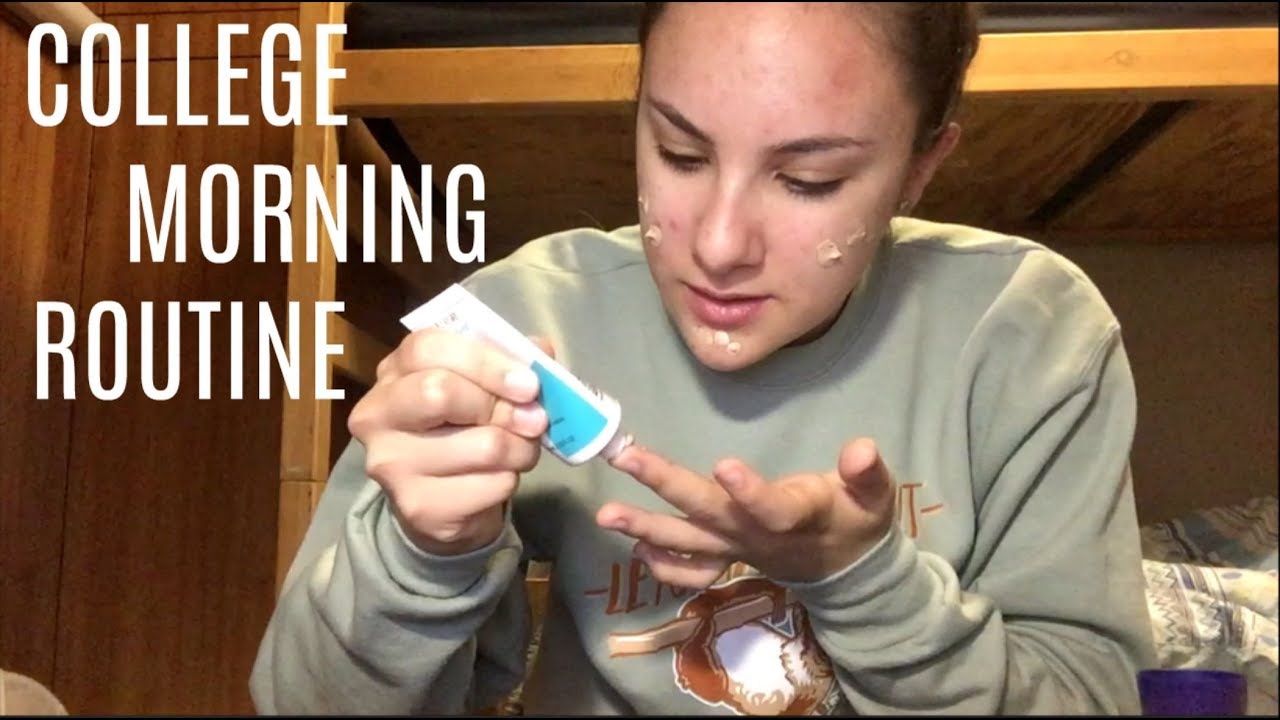 College Morning Routine - YouTube