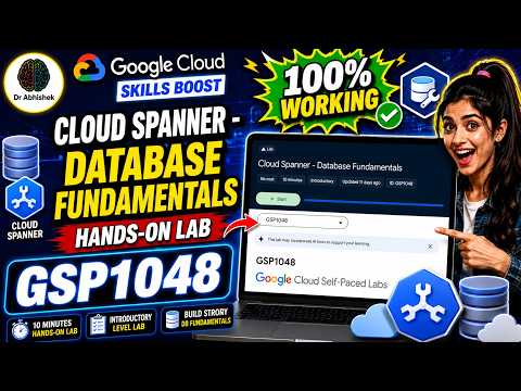 Cloud Spanner - Database Fundamentals #GSP1048 #qwiklabsarcade2026