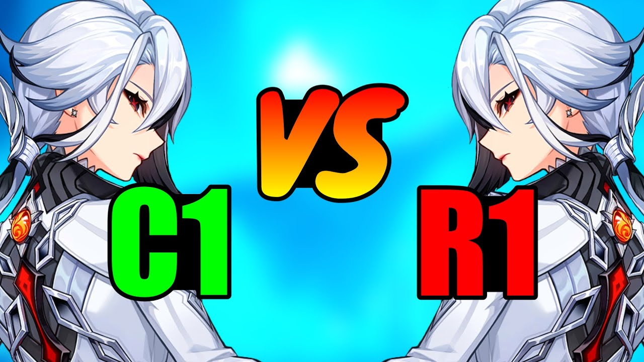 C1 VS R1 Arlecchino - YouTube