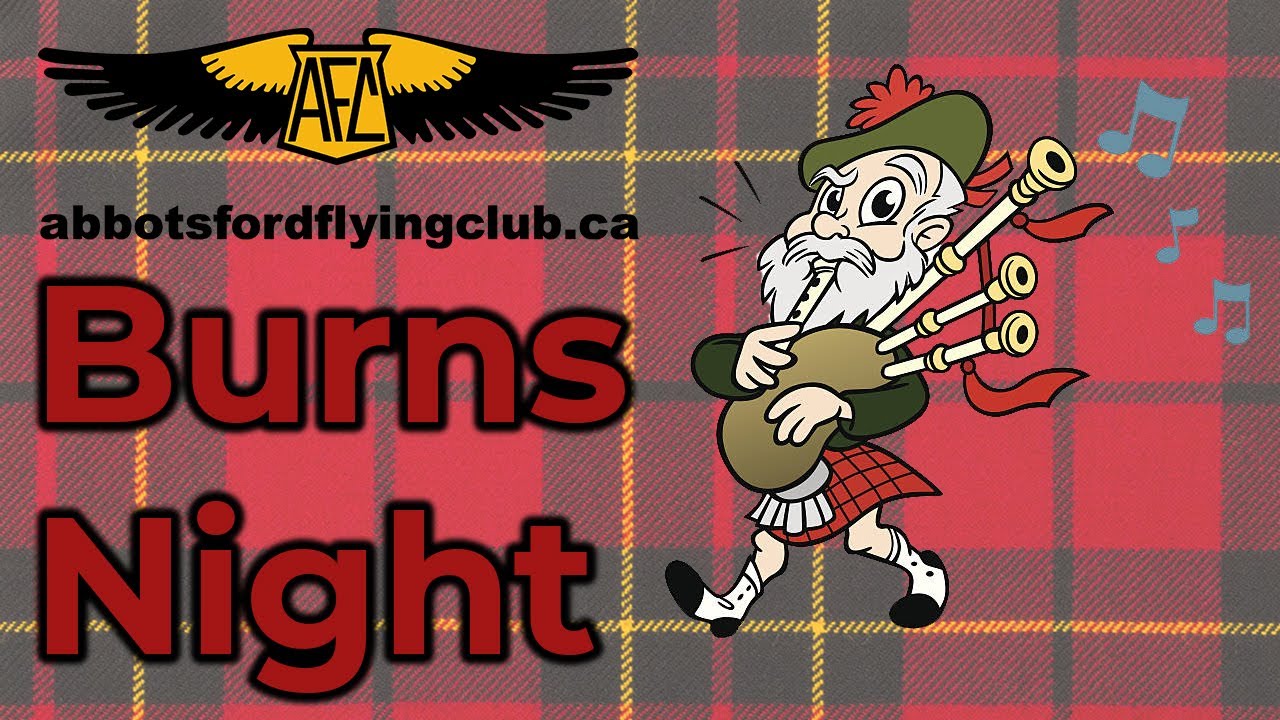 Abbotsford Flying Club - Burns night - YouTube