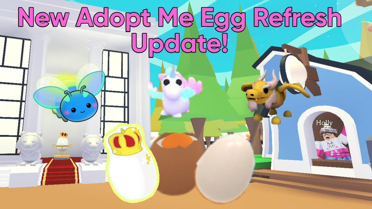 Hatching 15 Eggs In The New Adopt Me Update - YouTube