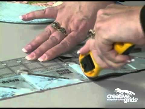 Creative Grids® 45° Strip Ruler For Half Square Triangles 16¼" x 5 ...