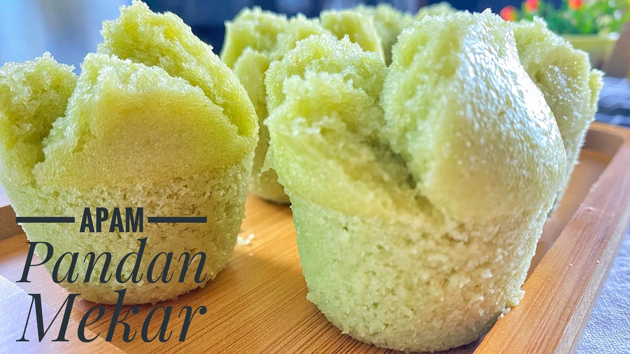 Apam Mekar tanpa TELUR/TAPAI dan Air Soda APAM MEKAR sukatan Cawan dan ...