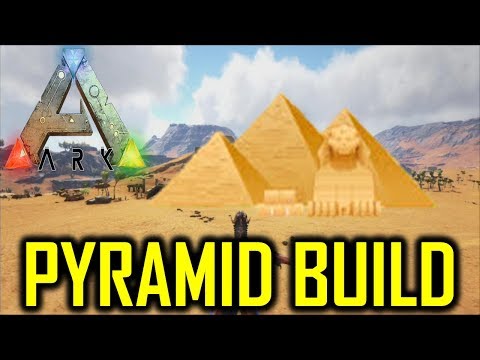 ark ragnarok pyramid build patron chill stream - YouTube