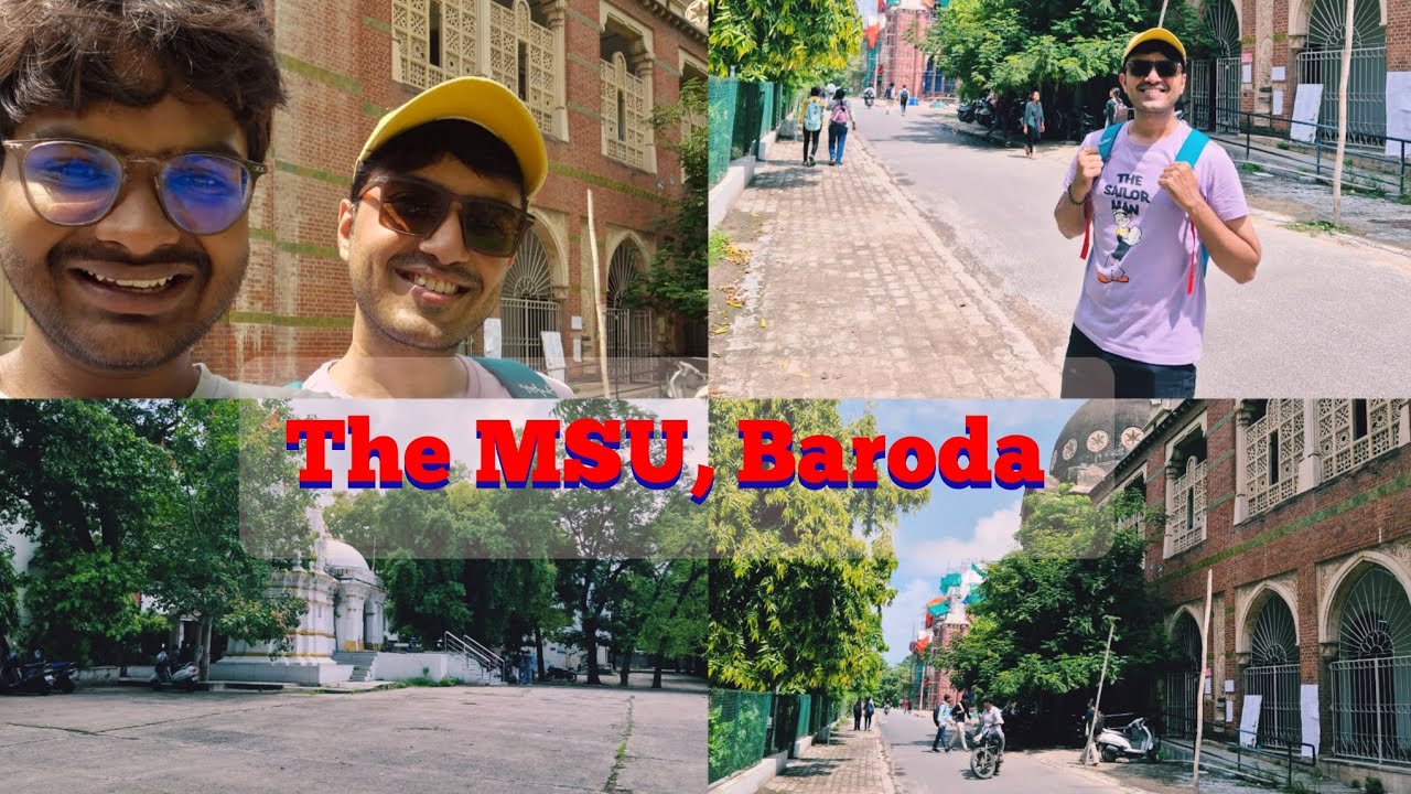 College me Shivji ka mandir|| The MSU, Baroda jana huva |Daal rice mast ...