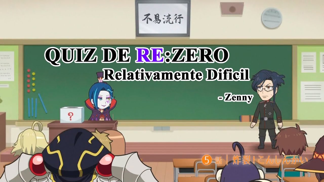 Re:Quiz - Começando um Quiz em outro mundo - (Sem Spoilers) - YouTube