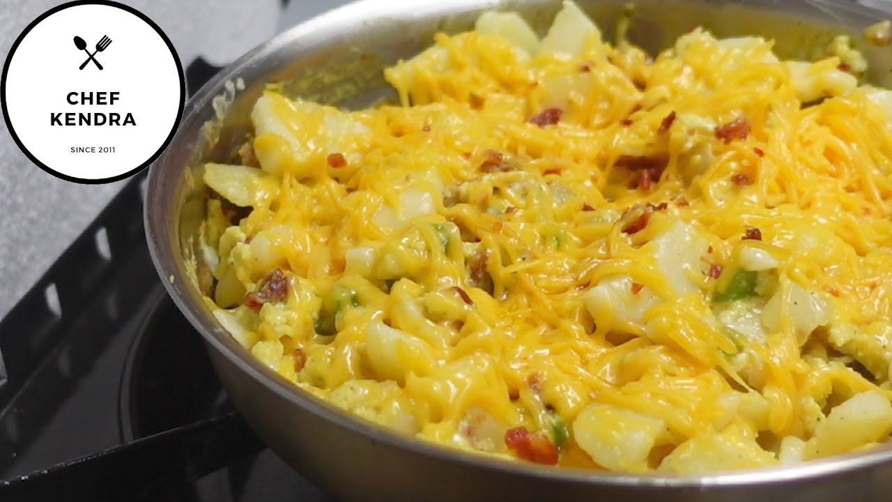 HOW TO MAKE COUNTRY SCRAMBLED EGGS! - YouTube
