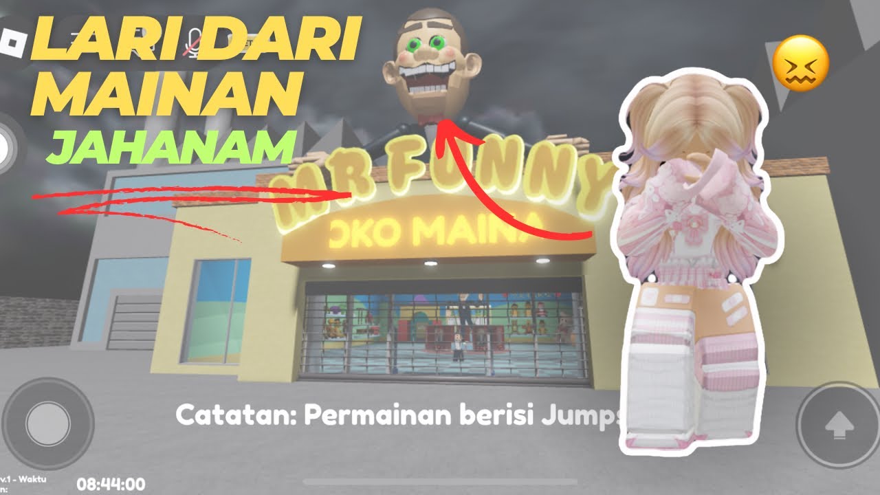 MENAMATKAN ESCAPE MR FUNNY TOY SHOP😱 || MR FUNNY NYA USIL - YouTube