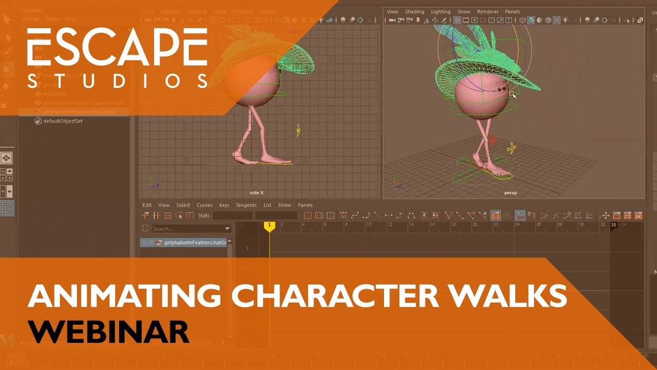 Animating Character Walks - YouTube