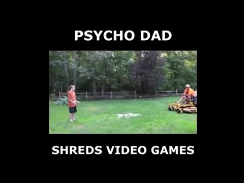 Psycho Dad Shreds Video Games - YouTube
