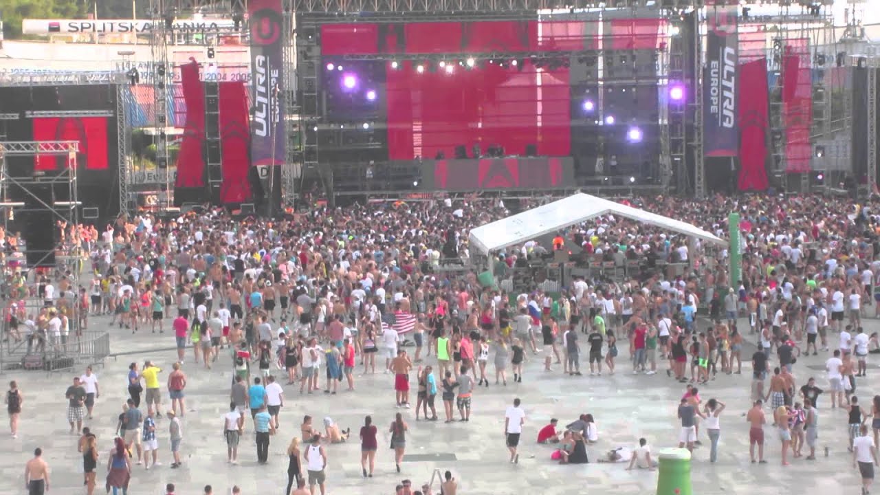 MVI 0926 Ultra Music Festival Split 2013 - YouTube