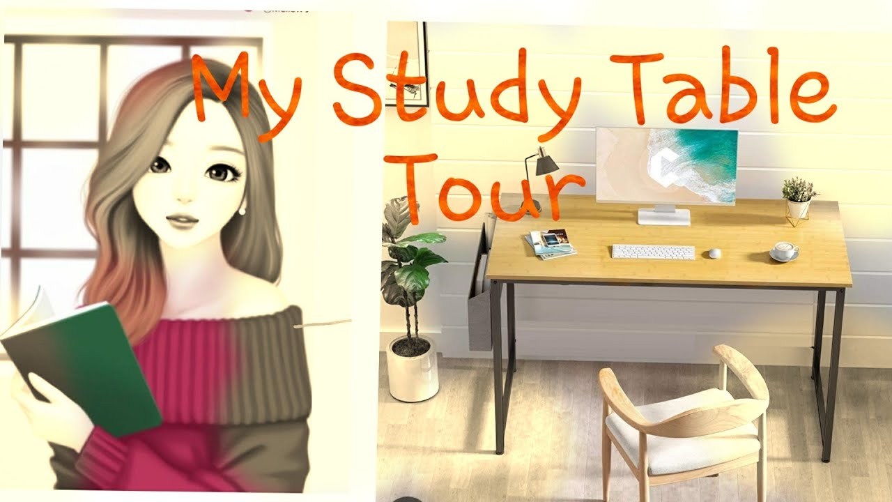 #study table. My study table tour with room tour - YouTube