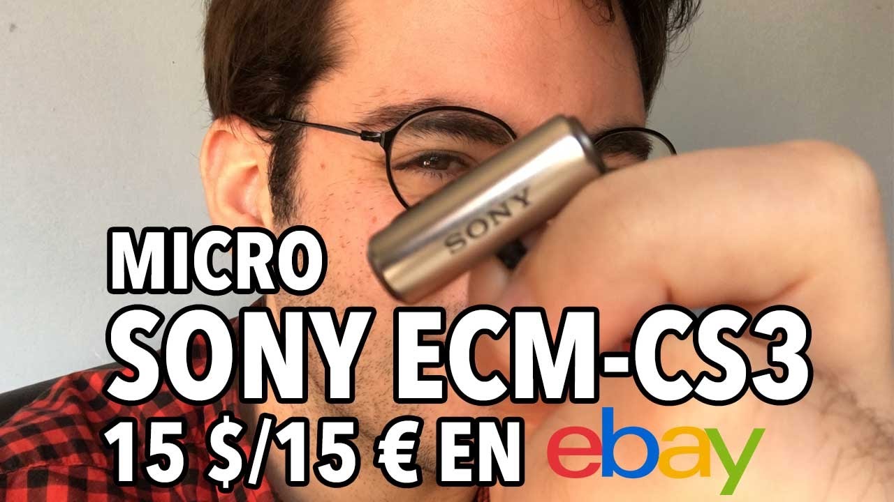Sony ECM-CS3 Micrófono [Review en ESPAÑOL] - YouTube