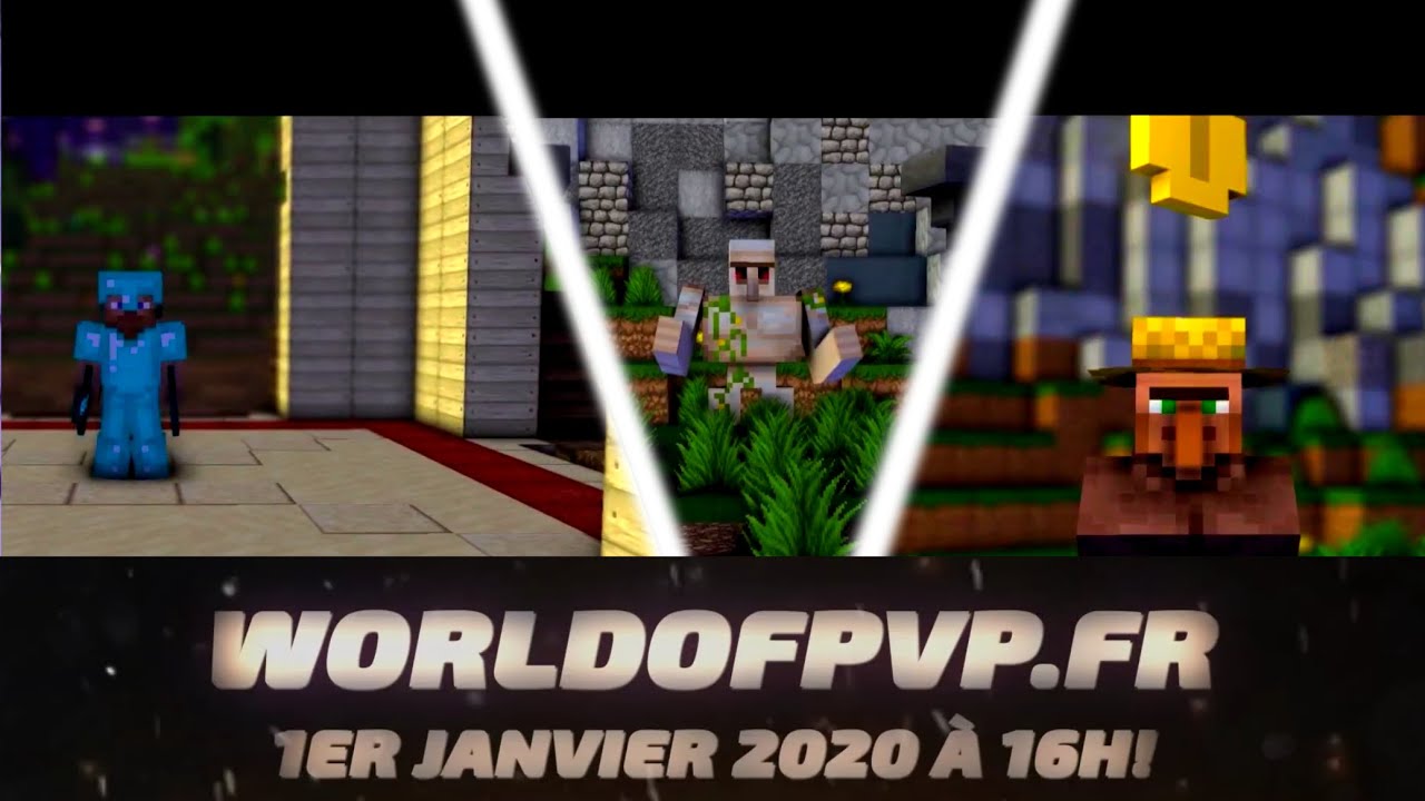 PRESENTATION DU SERVEUR MINECRAFT PVP FACTION WORLD OF PVP FARM2WIN ...