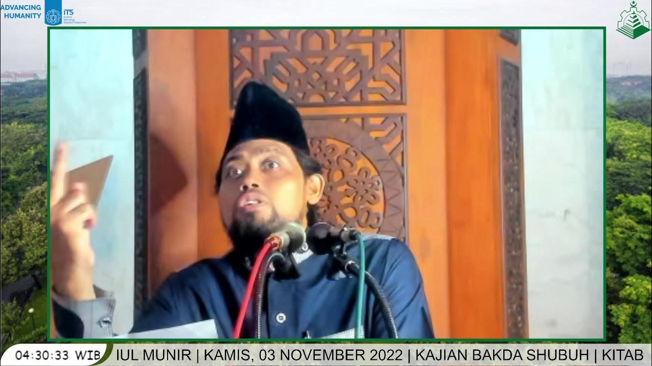 Kajian Bakda Shubuh Kitab Riyadhus Shalihin Ustadz M Ali Misbahul
