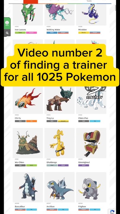 Part 2 - Lets find all 1025 Pokemon 🫶🏻 #pokemon #pokemoncommunity - YouTube