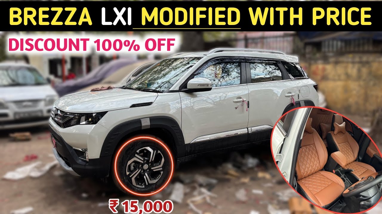 Brezza Lxi Modification With Price 2025 Brezza Lxi Modified Brezza Lxi ...