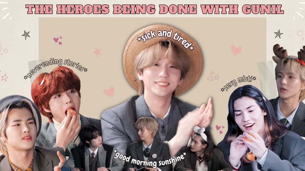 Xdinary Heroes being done with Gunil - YouTube