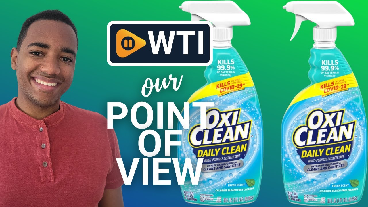 OxiClean Daily Clean Disinfectant | Our Point Of View - YouTube