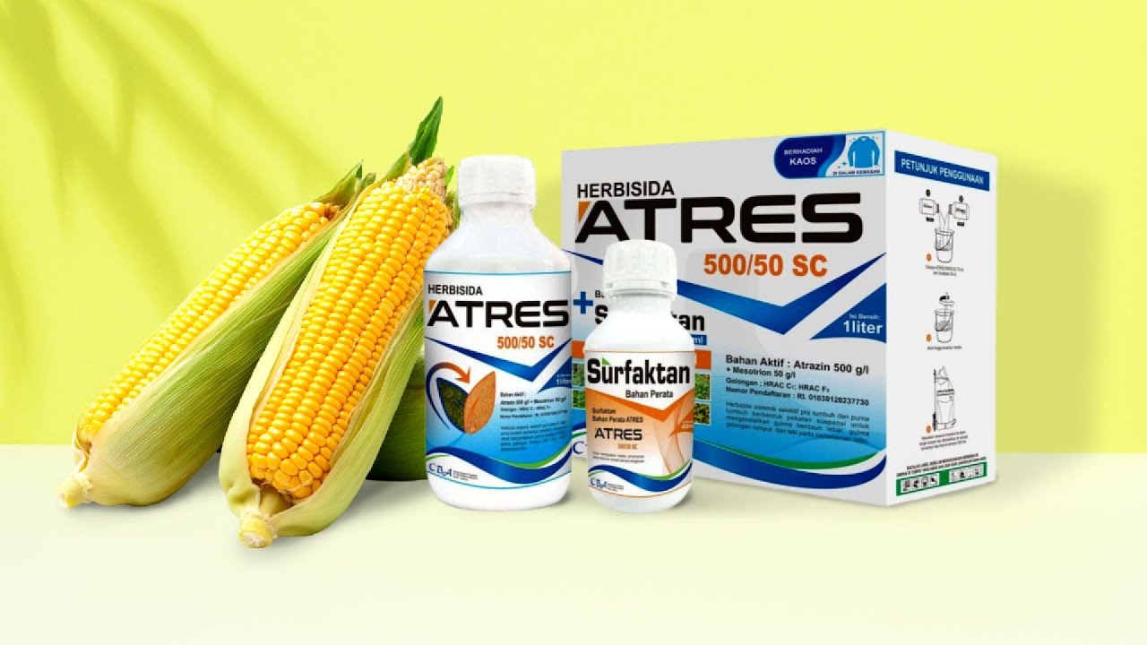 Sekilas Produk CBA: Herbisida - Atres - YouTube