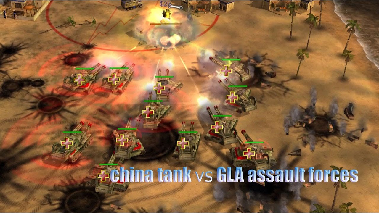 china tank vs gla assault command & conquer-contra 006-general zero ...