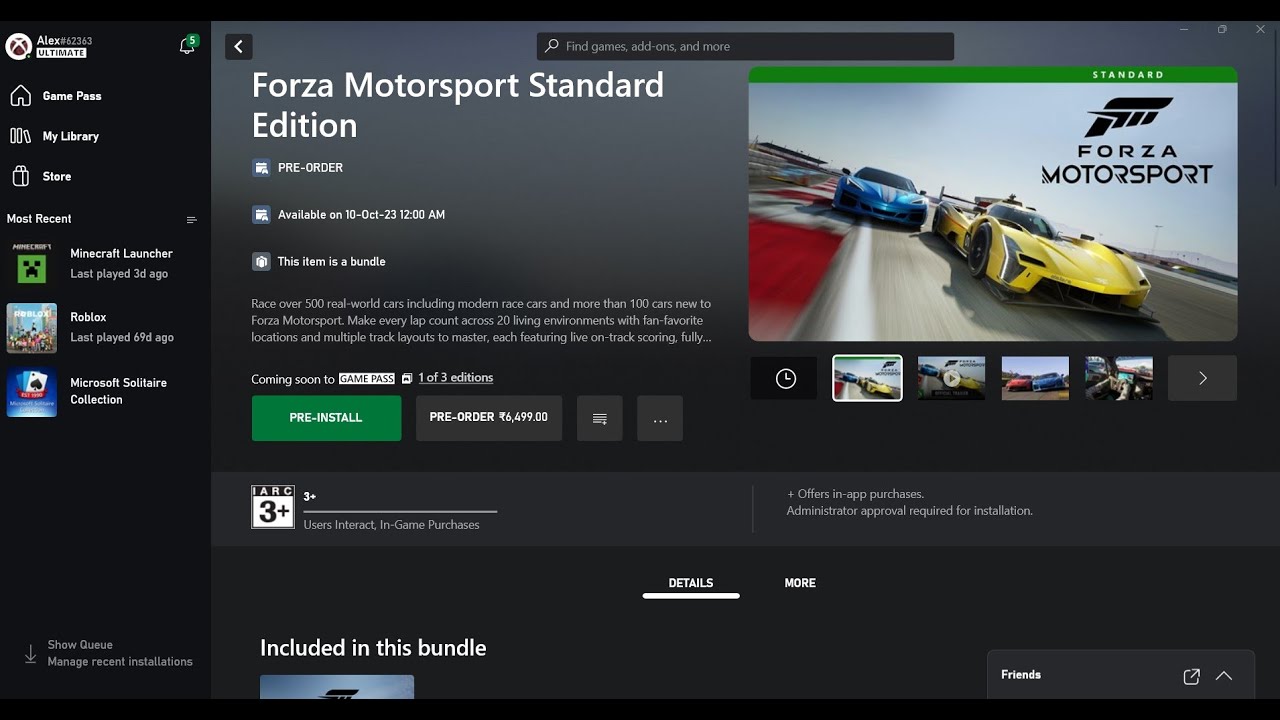 Fix Forza Motorsport Not Installing From Xbox App/Microsoft Store In ...