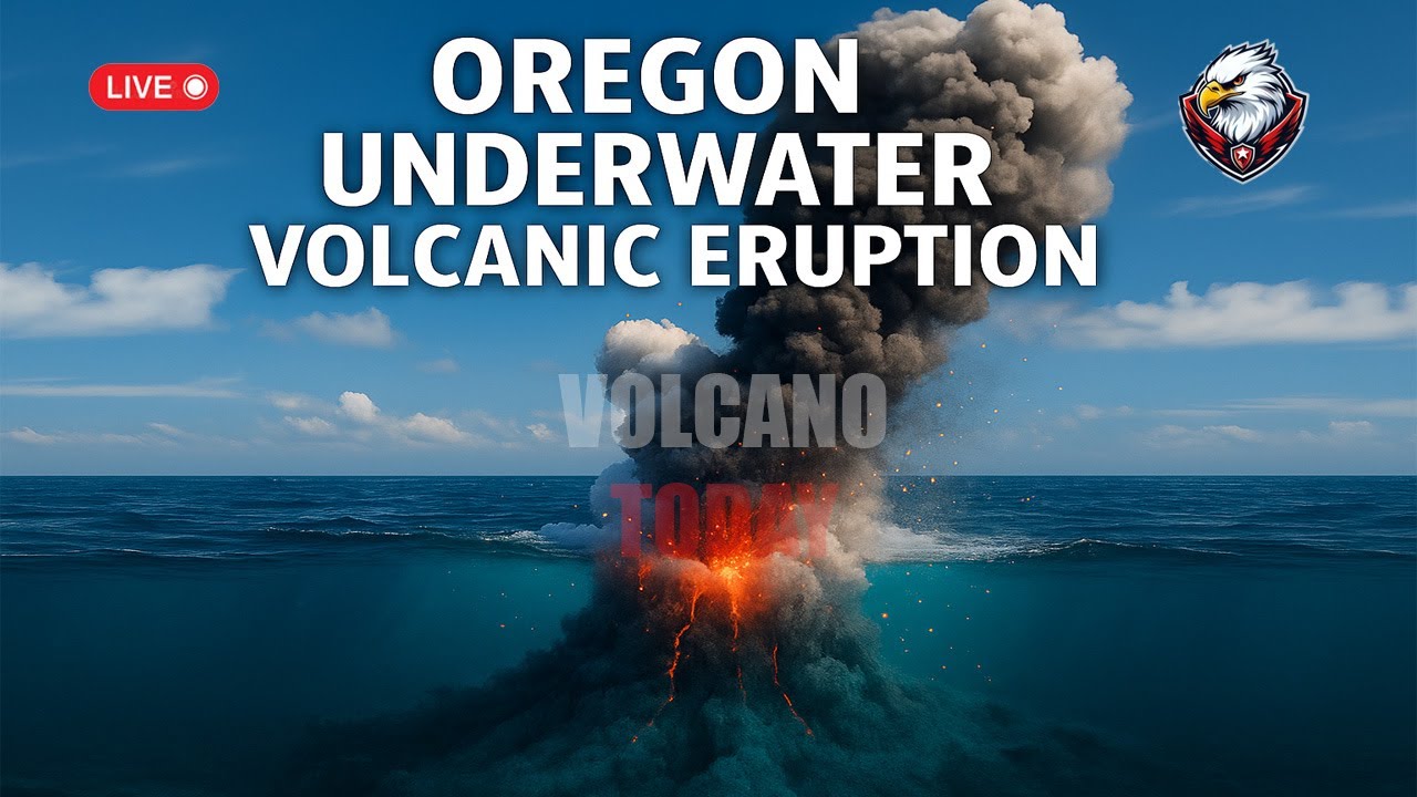 Massive Eruption Imminent: Giant Underwater Volcano Near Oregon Poised ...