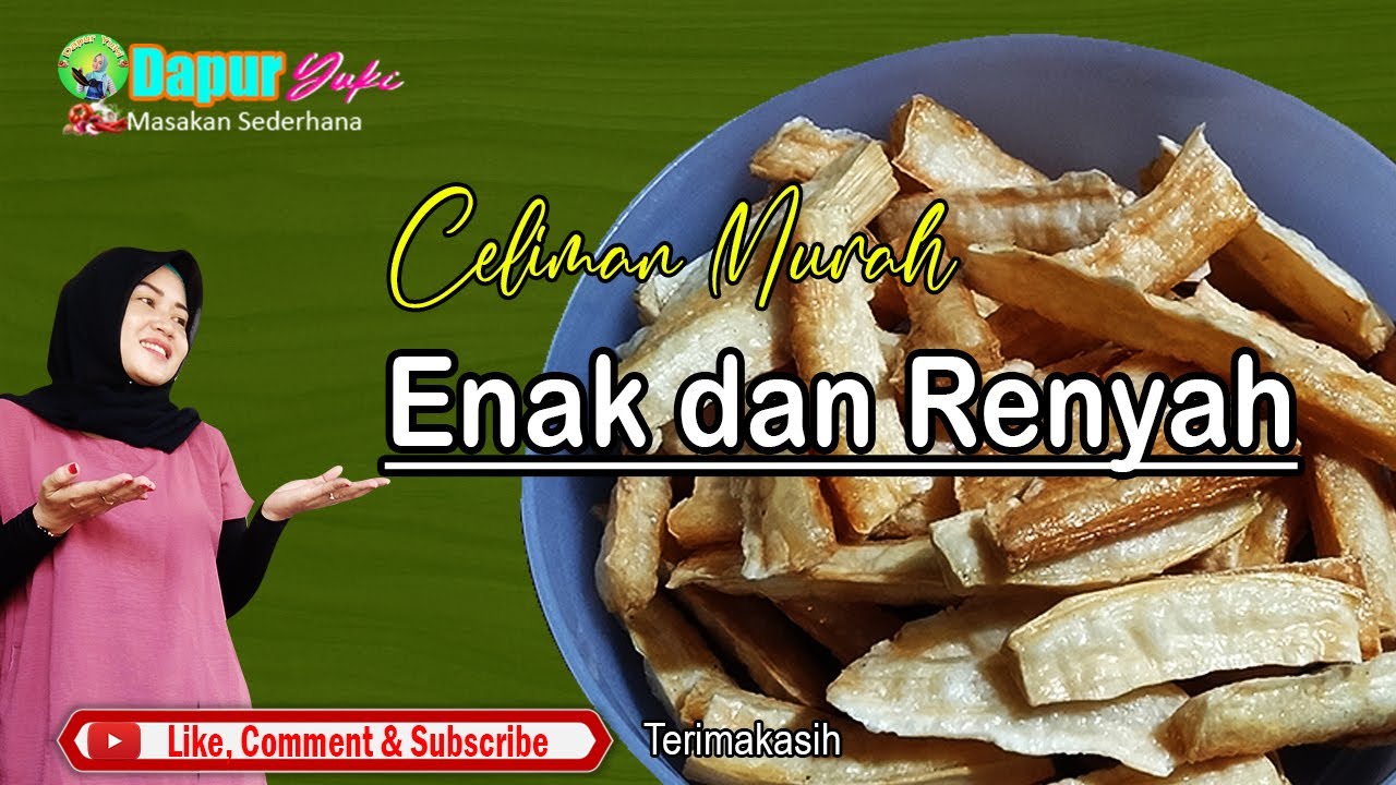 Cara membuat cemilan balung kuwuk enak dan renyah - YouTube