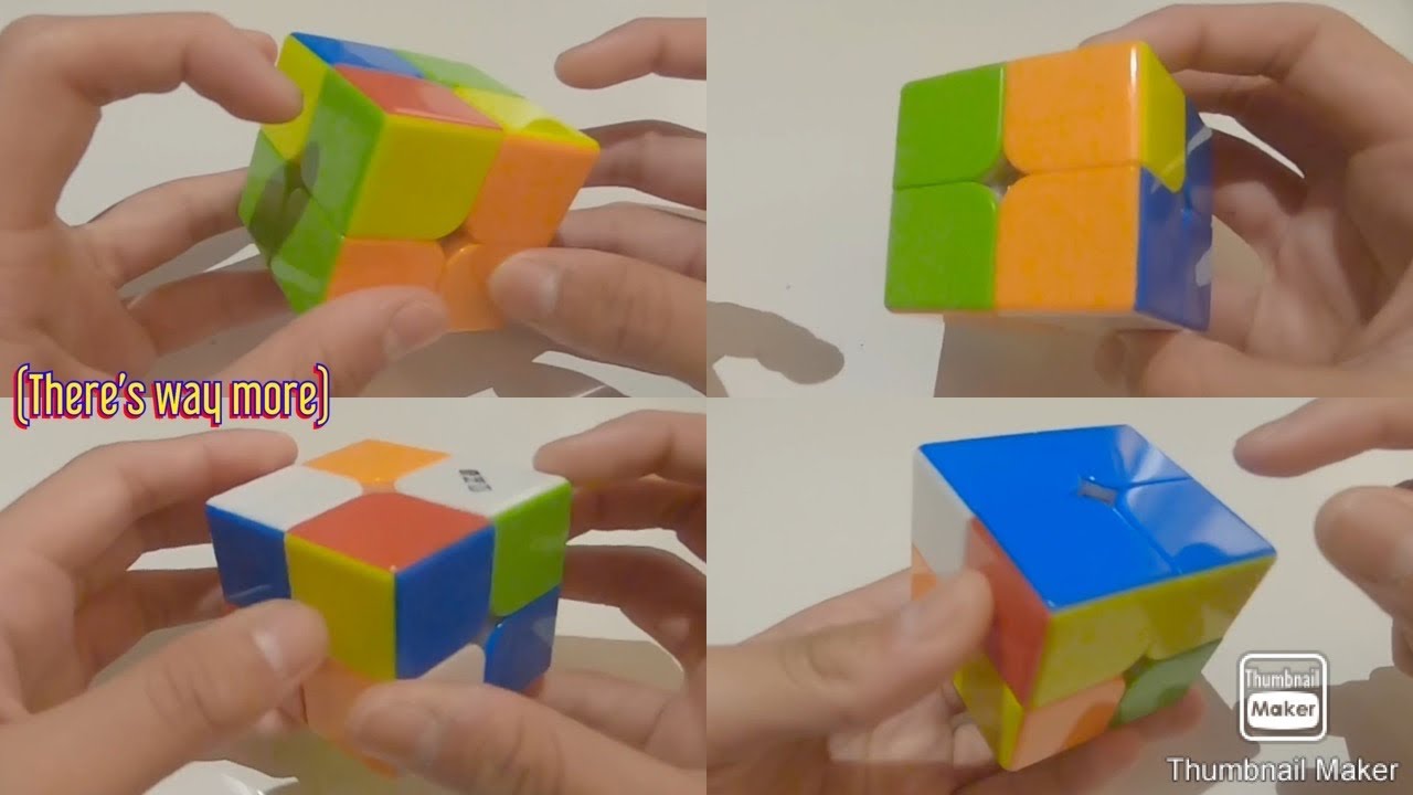 9 (yes, 9) LUCKY 2x2 SCRAMBLES IN ONE AO100?! - YouTube